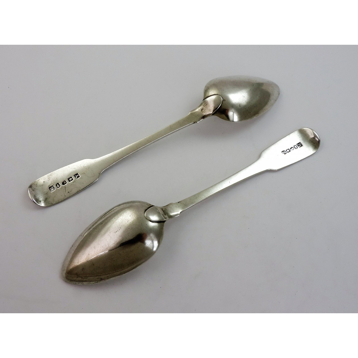 Pair of York Table Spoons, 1810/11 » Antique Silver Spoons