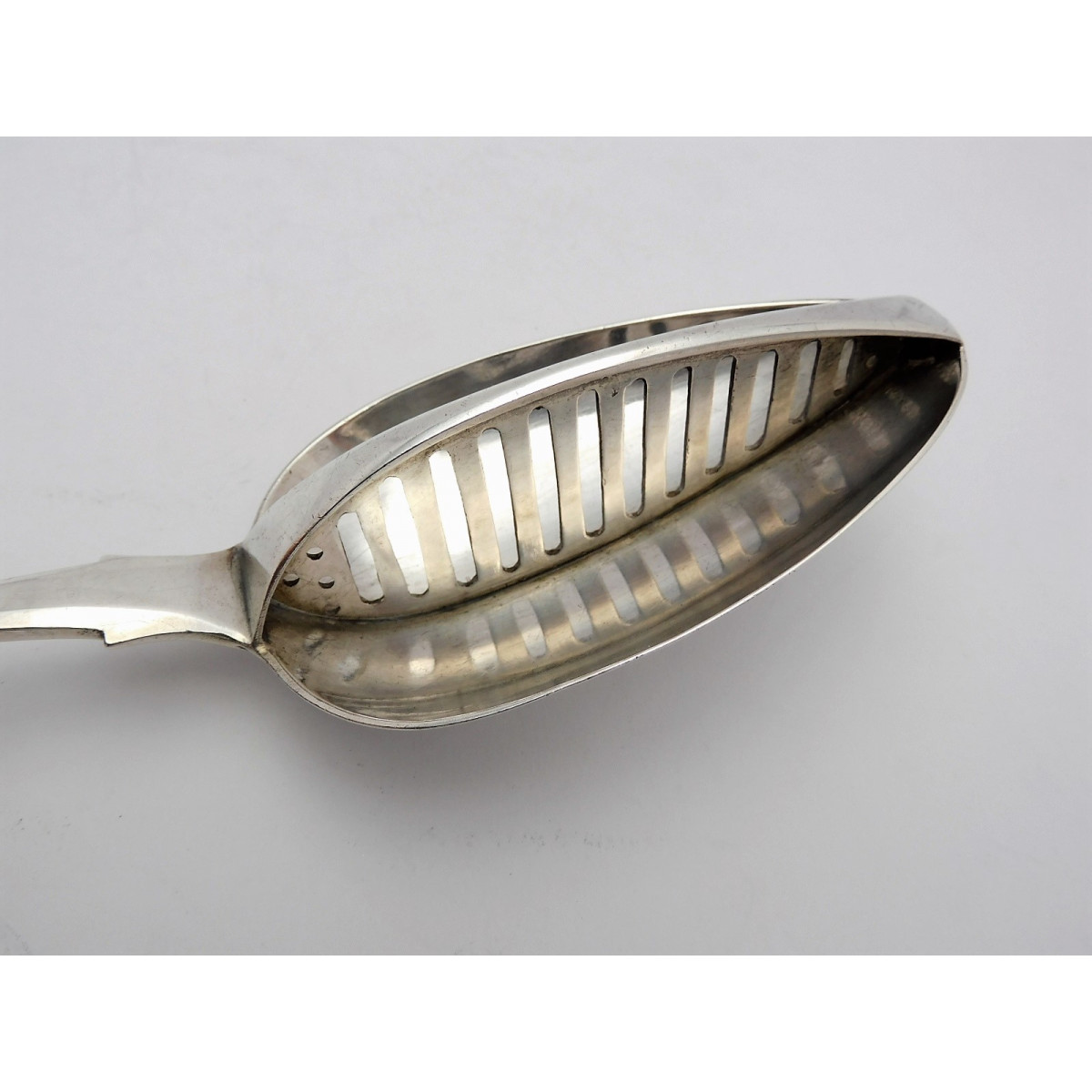 Irish Silver Straining Spoon, Dublin 1810 » Antique Silver Spoons