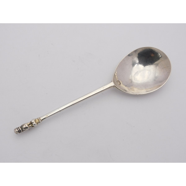 Elizabethan Silver Lion Sejant Spoon, 1561 » Antique Silver Spoons