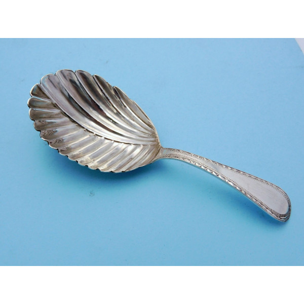 Irish Silver Caddy Spoon, Dublin 1814 » Antique Silver Spoons