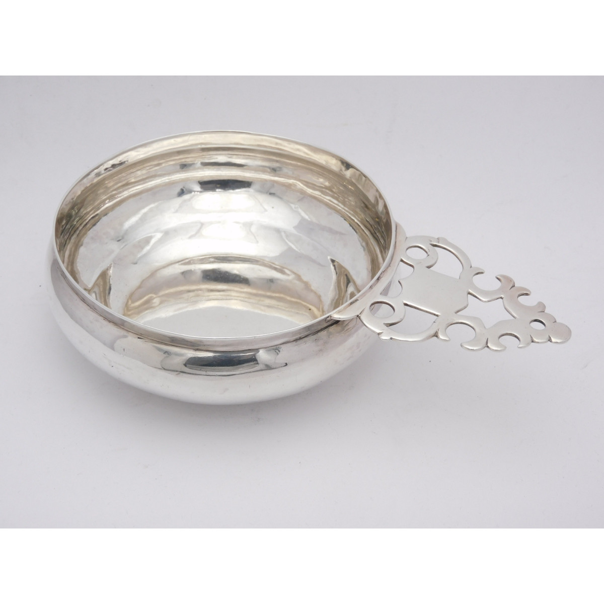William III Silver Bleeding Bowl, 1698 » Antique Silver Spoons