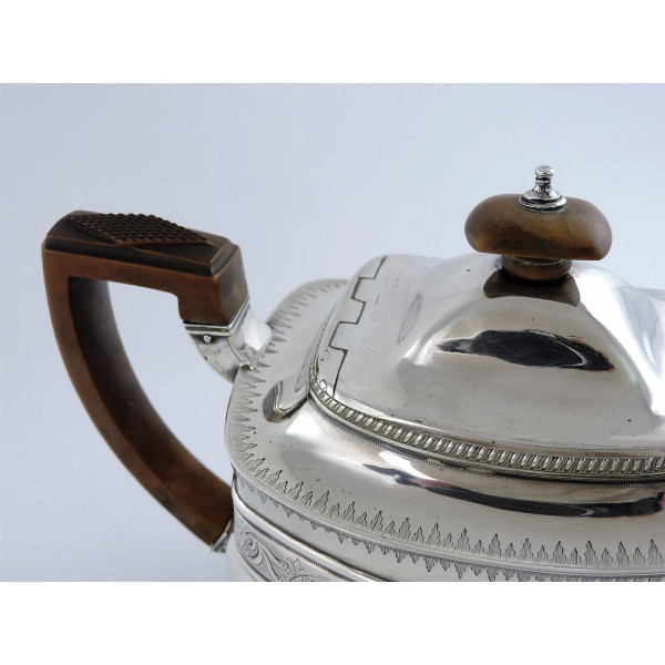 Georgian Teapot, 1808 by Batemans » Antique Silver Spoons Georgian Teapot, 1808 by Batemans » Antique Silver Spoons