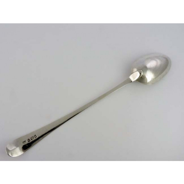 Hester Bateman Basting Spoon, 1781 » Antique Silver Spoons