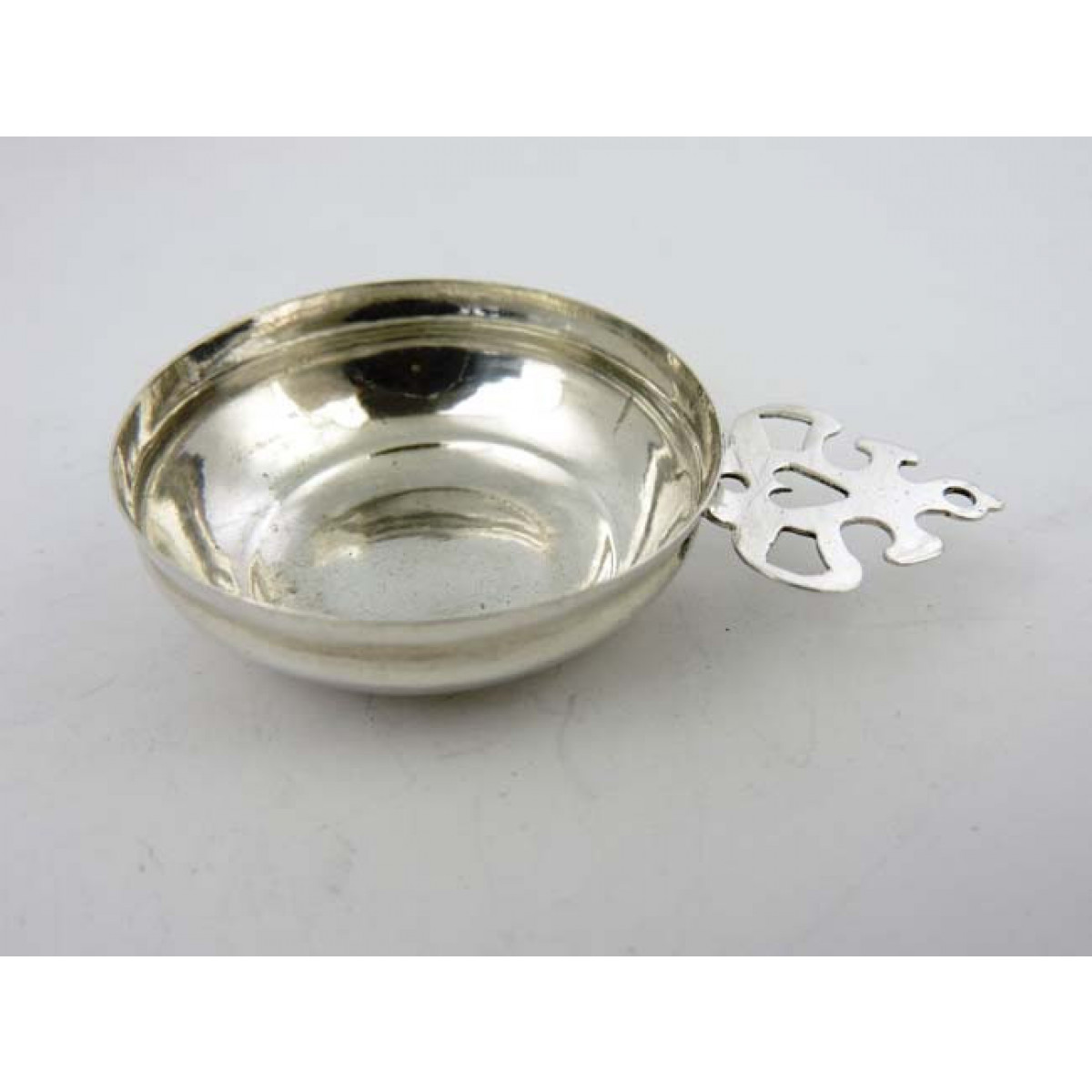 Miniature Bleeding Bowl, David Clayton » Antique Silver Spoons