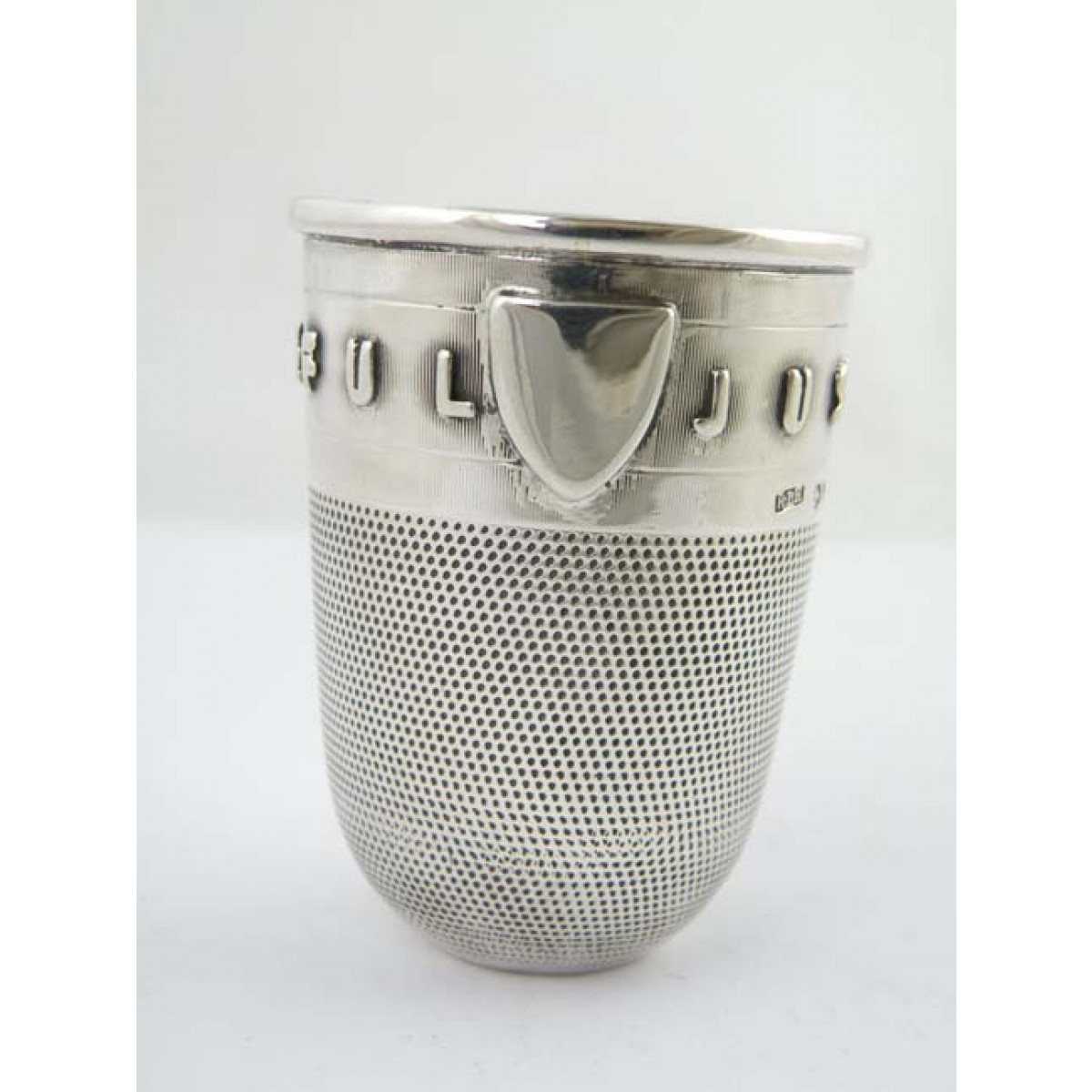 'Just-a-Thimbleful' Spirit Measure or Beaker » Antique Silver Spoons