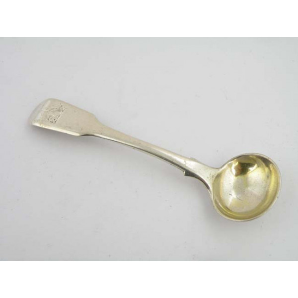 York Salt Spoon, 1814 » Antique Silver Spoons