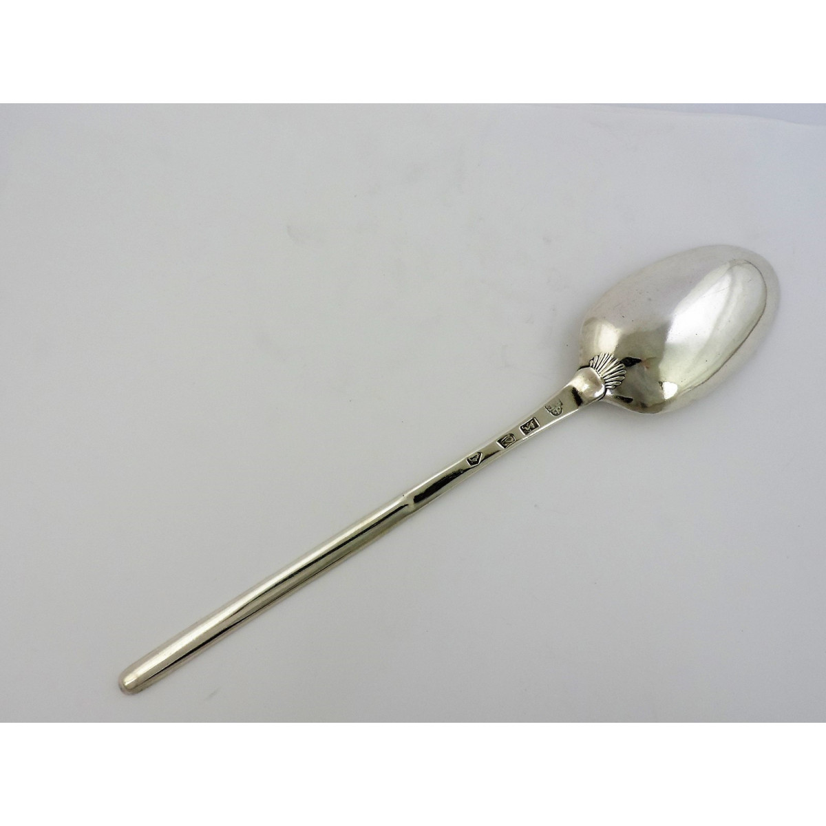 10 1/2" Marrow Spoon, 1736 » Antique Silver Spoons