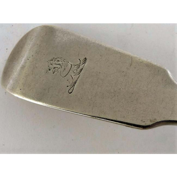 York Table Spoon, 1829 JB/GC/WN » Antique Silver Spoons
